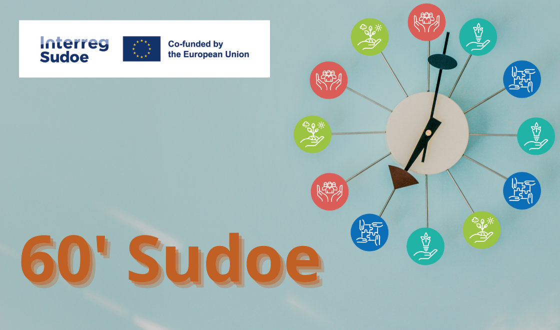 Schedule for the 60 minutes with Sudoe - Interreg Sudoe