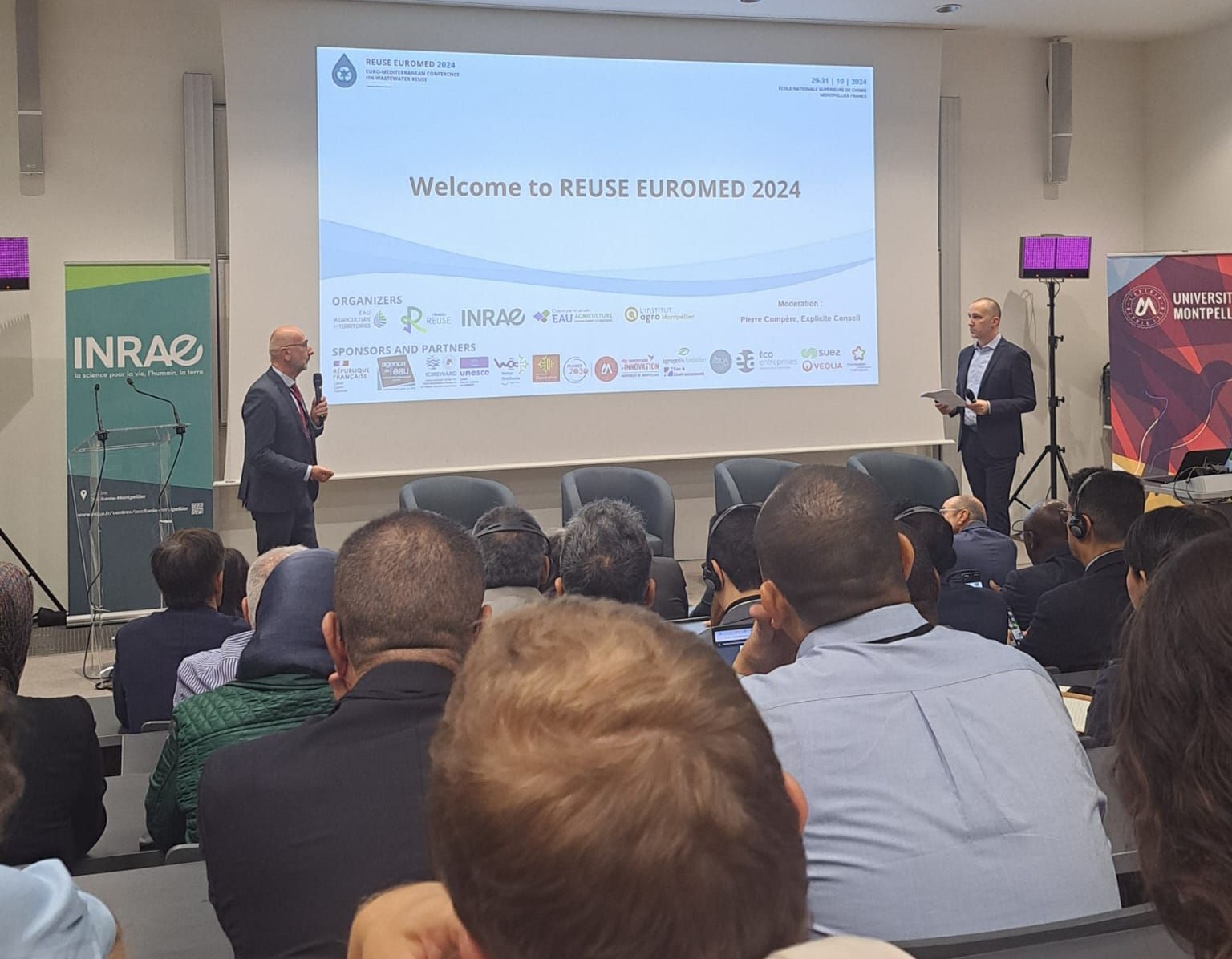 I-ReWater | participation à congrès REUSE EuroMed 2024 - Interreg Sudoe