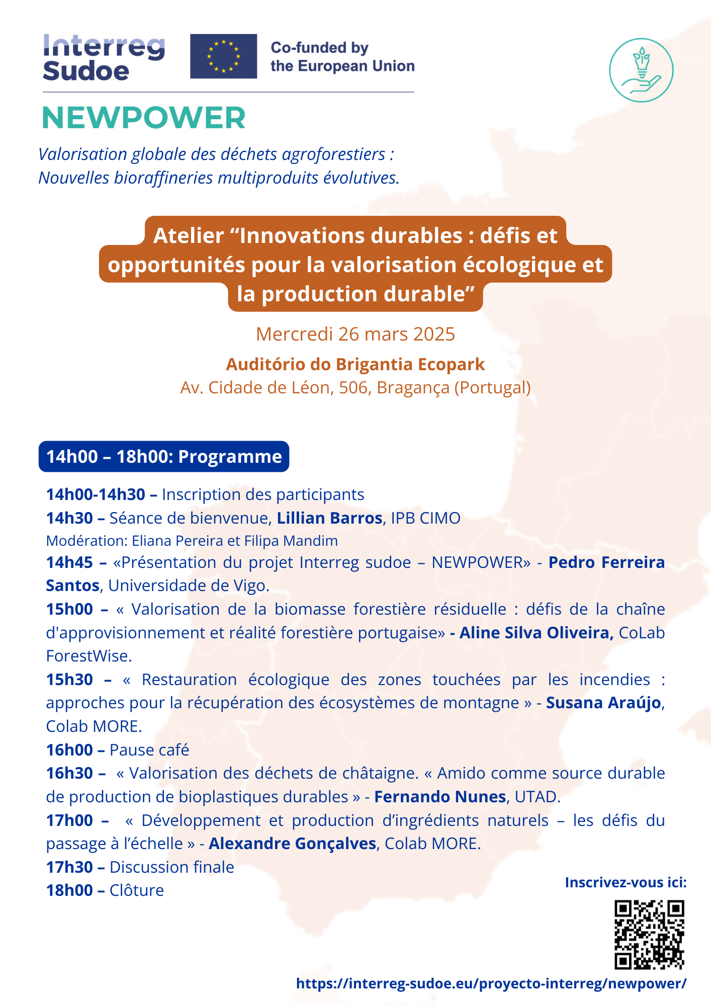 Atelier « Innovations durables : défis et opportunités dans la récupération écologique et la ...